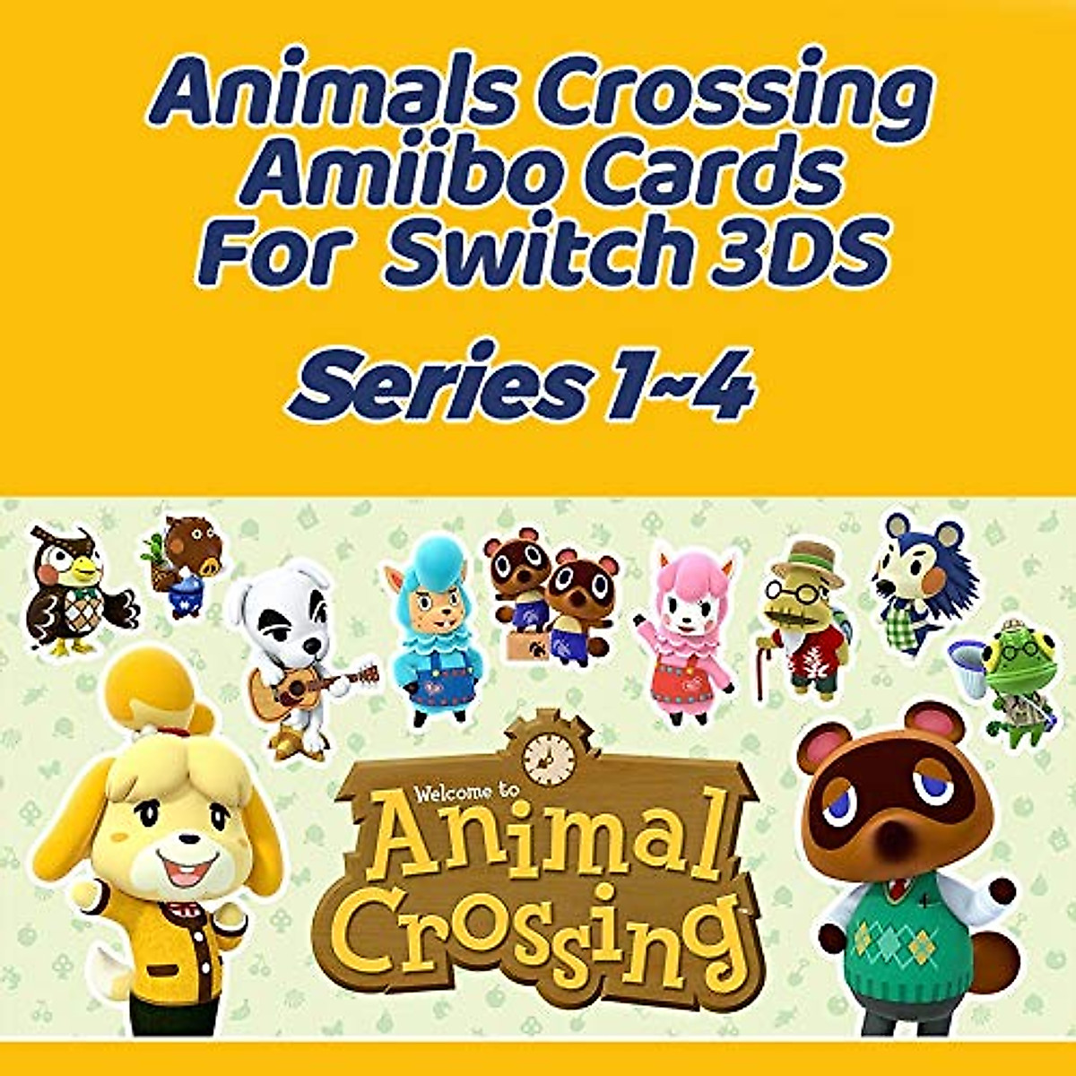 Animal Crossing Amiibo Card Set Work for Switch NS 3DS Games Series 1~4 Animals Crossing Magic Box Green