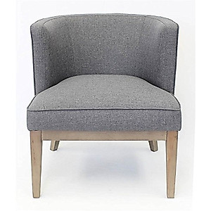 Boss Office Products (BOSXK) Ava Drift Accent Chair, Slate Grey