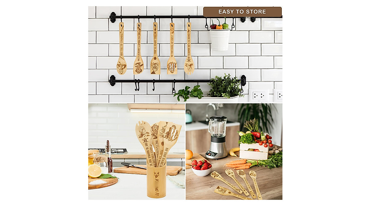 Horror Movie Character Cooking Gift Set - 6Pcs Utensils