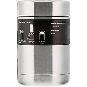 Ozark Trail 12 Ounce Double Wall Can Cooler Cup, Silver Top - 2 Pack