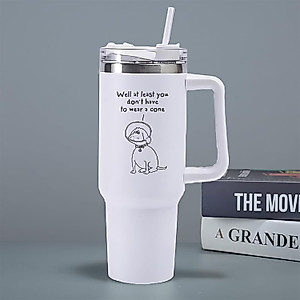 40 oz Insulated Tumbler - Get Well Soon Gift for Women & Men - Stainless Steel Travel Mug for Hot & Cold Drinks - Post Surgery, Cancer, Chemo, Hospital, ACL, Hysterectomy, Wisdom Teeth Recovery Gift