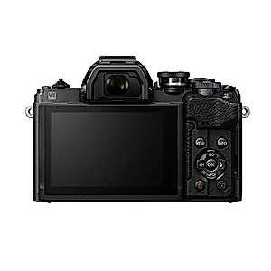 OLYMPUS E-M10 Mark IV Black Micro Four Thirds System Camera M.Zuiko Digital ED 14-42mm F3.5-5.6 EZ kit 20MP Sensor 5-Axis Image Stabilization 4K Video Wi-Fi