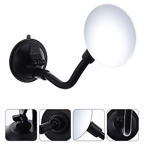 Car Mirror Rear View Mirror Windshield Shatterproof Safety Adjustable Front Facing Suction Cup Mirror for Car Observation