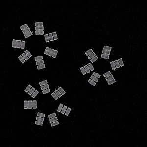 Fenteer 20pcs Bicycle Cable Donuts O-Rings Brake Cable Donut Bike Repair Tool 10mm Suitable for Bicycles Mountain