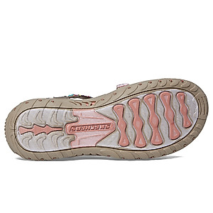 Skechers Reggae - Trail On by Taupe Multi 7 B (M)