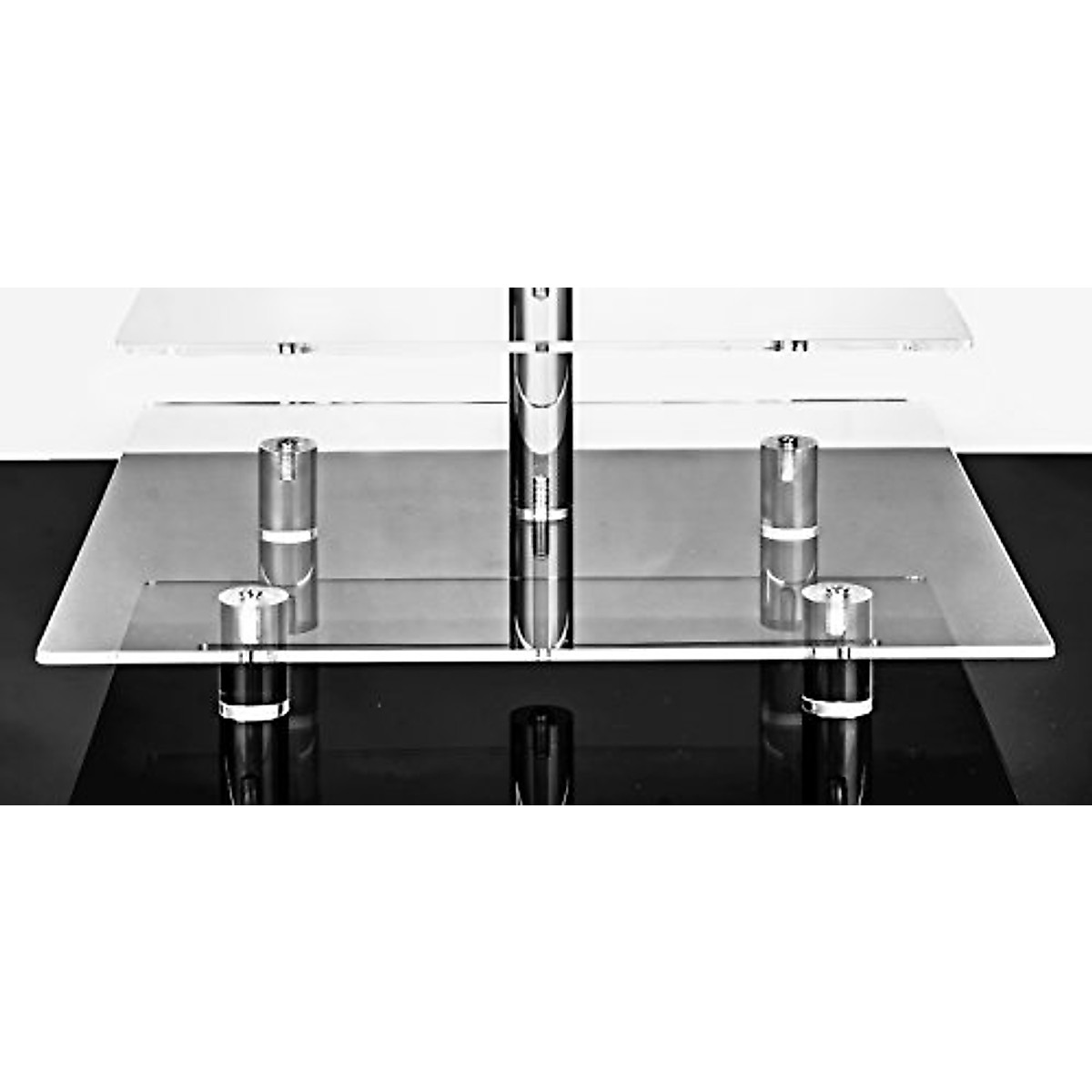 Large 7 Tier Wedding Party Acrylic Glass Cupcake Stand-Cake and Dessert Tower With Rod Feet (7SF)