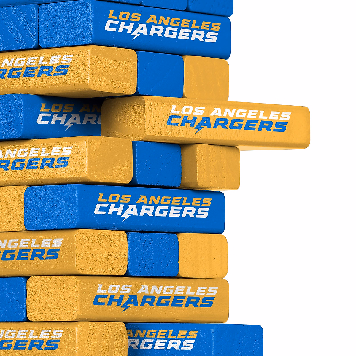 FOCO Unisex-Adult NFL Logo Stackable Blocks Game, Team Color, 9-588