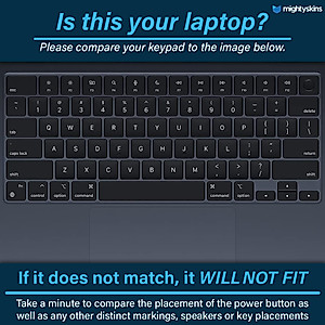 MightySkins Skin Compatible with Apple MacBook Air 13.6” M2 (2022) - Brushed Aluminium | Protective, Durable, and Unique Vinyl Decal wrap Cover | Easy to Apply and Change Styles | Made in The USA