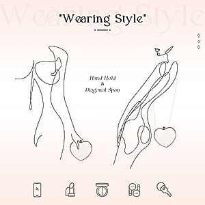 JAMBHALA Women Clear Acrylic Clutch Bag Mini Heart Handbag Evening Pouch with Detechable Chain (gold)