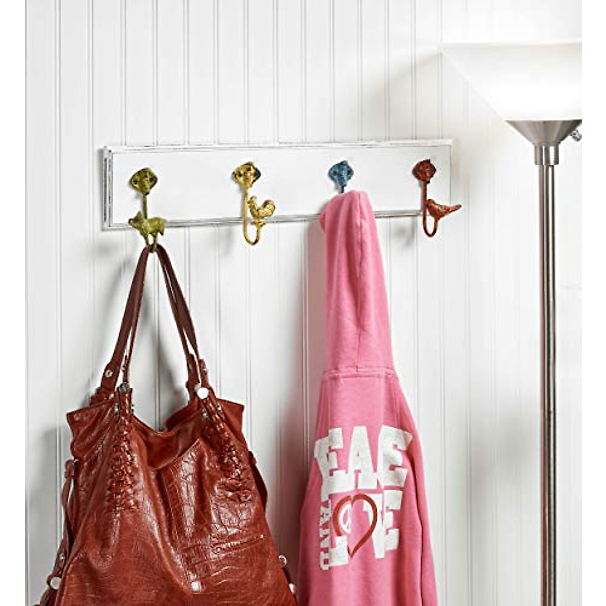 AdirHome Coat Hooks - Hat Hooks - Towel Hooks (Farmhouse) (302-14)