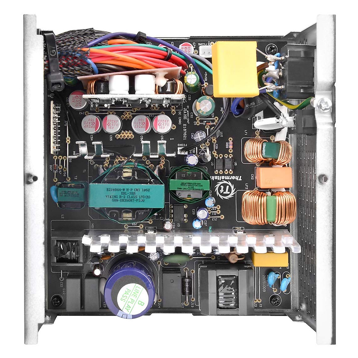 Thermaltake Toughpower GX2 80+ Gold 600W SLI/Crossfire Ready Continuous Power ATX 12V V2.4/EPS V2.92 Non Modular Power Supply 5 Year Warranty PS-TPD-0600NNFAGU-2