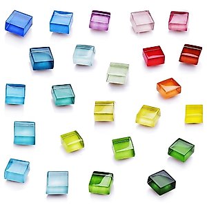 Refrigerator Magnets Fridge Office Magnets Decorative Whiteboard Magnets Cute Colorful Magnets (24 Color)