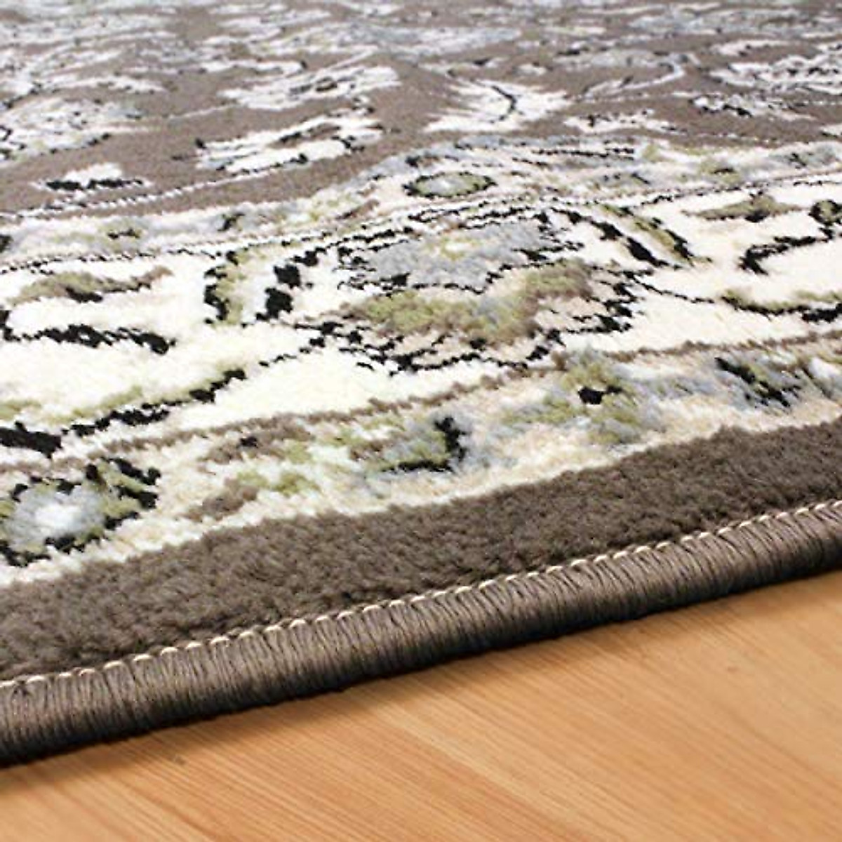 Superior Lille Area Rug, 4' x 6', Brown