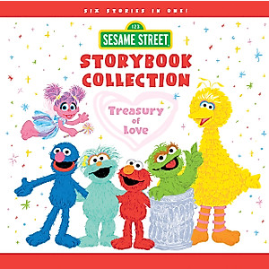 Sesame Street Storybook Collection: A Perfect Gift of Love Treasury with Six Bedtime Stories for Kids Featuring Elmo, Abby Cadabby, and Friends! (Sesame Street Scribbles)