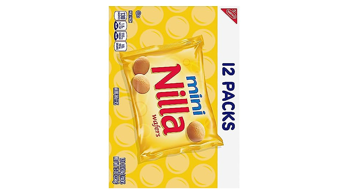 Nilla Wafers Mini Cookies - 48 Snack Packs