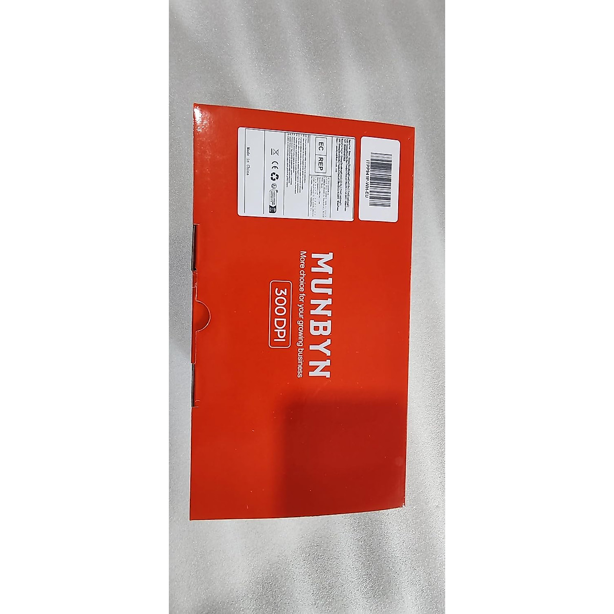 MUNBYN Thermal Label Printer 300DPI, 4x6 USB Shipping Label Printer for Shipping Packages & Small Business, Thermal Printer for Shipping Labels with USPS Shopify Ebay, One-Click Setup for Windows Mac