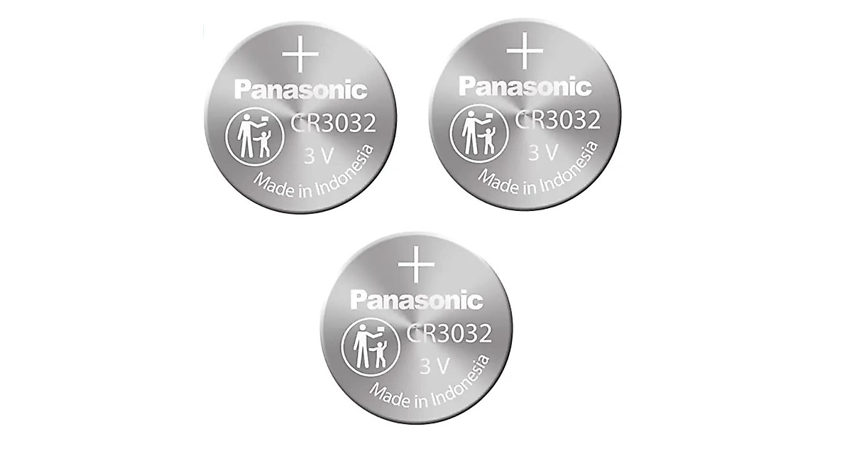 Panasonic Lithium CR3032 Coin Cell - 3 Pack for Reliable Power