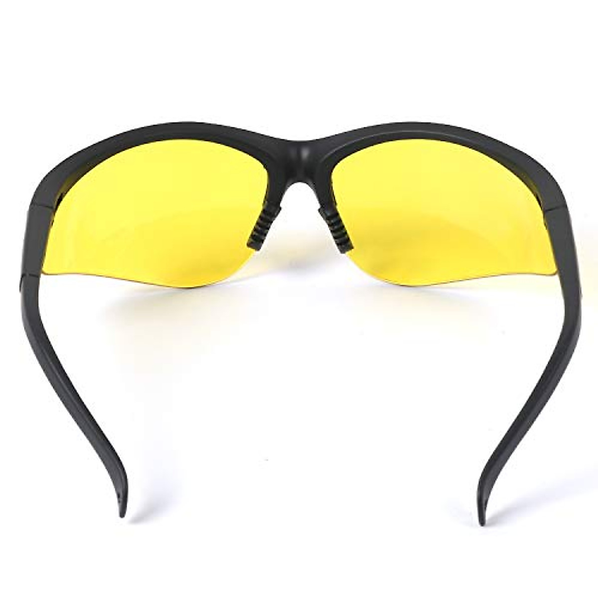 LaneTop Shooting Glasses For Men and Women, Anti Fog ANSI Z87.1 Safety Glasses with Hard Shell Case, UV400 Eye Protection for Shooting Range Glasses, Yellow Lens