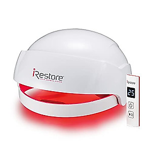 iRestore Essential Laser Hair Growth System - FDA Cleared Hair Loss Treatments for Men & Women & Hair Growth Products for Men with Thinning Hair, Hair Regrowth Treatments Laser Cap, Red Light Therapy
