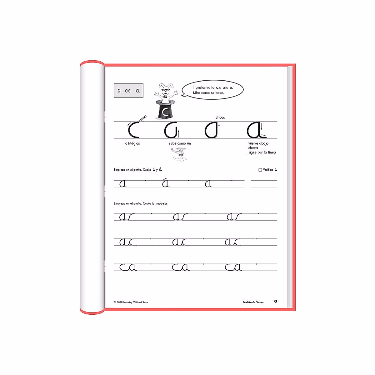 Learning Without Tears Escribiendo Cursiva (Spanish)-Handwriting Without Tears Grade 3, Cursive, Letters, Words, Sentence Practice-School and Home use