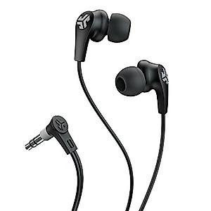 JLAB Audio JBuds2 Premium in-Ear Earbuds Guaranteed Fit, Guaranteed for Life - Black