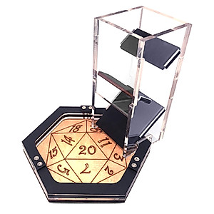 C4Labs Mini Personal Size Gaming D20 Dice Tray