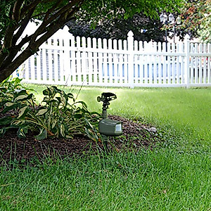 Havahart 5277 Critter Ridder Motion Activated Animal Repellent and Sprinkler - Repel Cats, Dogs, Chipmunks, Groundhogs, Squirrels, Skunks, Deer, and More