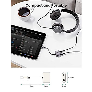 UGREEN USB C to 3.5mm Headphone and Charger Adapter and USB C to 3.5mm Audio Headphone Jack Adapter Bundle