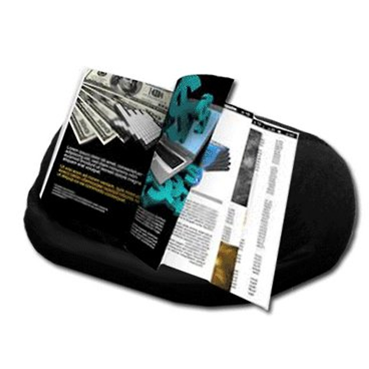 LAP PRO - Stand/Tray, Universal Beanbag Lap Stand/ for iPad, Pro, Air, & all Tablets, E-Readers, Books & Magazines - Bed, Couch, Travel - Adjustable Angle; 0 - 89 deg. 1st RUN SOLD OUT IN 2 WEEKS!..