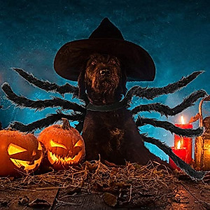 Halloween Costume for Pets Dogs Spiders Sweatshirt Cosplay Apparel Clothes Pets Dogs Halloween Funny Dog Puppies Theme Party Costume for Medium Large Dog Costume