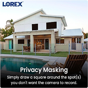 Lorex 4K 8 Channel Wired 2TB DVR - Smart Motion Detection, Face Recognition, Smart Home Voice Control – Add to Lorex Security Cameras for Indoor Outdoor Surveillance Protection