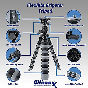 Canon EOS 4000D DSLR (Body Only) with Starter Accessory Bundle - Includes: SanDisk Ultra 64GB SDXC, Digital Flash, Extended Life Replacement Battery, Water Resistant Gadget Bag & More