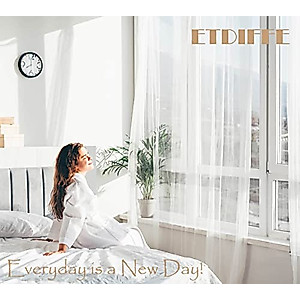 ETDIFFE Floral Duvet Cover Queen Size, 3 Piece Farmhouse Leaves Botanical Garden Pattern Microfiber Comforter Cover Set, Soft and Lightweight Reversible Quilt Cover with Zipper, Green and White