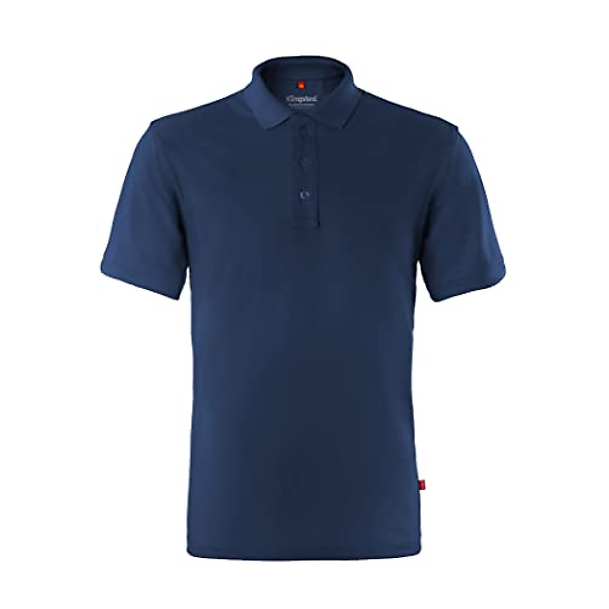 Kingsted Polo Shirts for Men - Royally Comfortable - Classic Pique Fabric - Soft Cotton Blend (Large, Navy Blue)