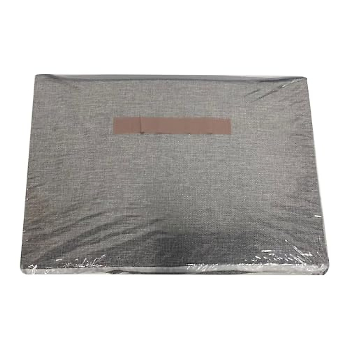 OUTBROS Large Storage Bins with Lid, Foldable Storage Bags and Handle, Zipper Storage Boxes, Used for storing clothes, blankets, pillows, 19.7 x 15.7 x 11.8 inch, 2-Pack