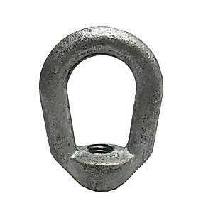 Prolinemax 4 Pc 5/8" X 3/4"-10 Threaded Hot Dipped Galvanized Forged Eye Nut 5,200 Lb Cap Working Load