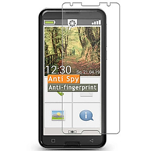Vaxson Privacy Screen Protector, compatible with Emporia Smart.3 Anti Spy Film Protectors Sticker [ Not Tempered Glass ]