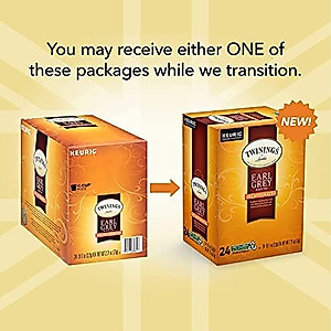 Twinings Earl Grey Decaf Tea Keurig K-Cups, 24 Count
