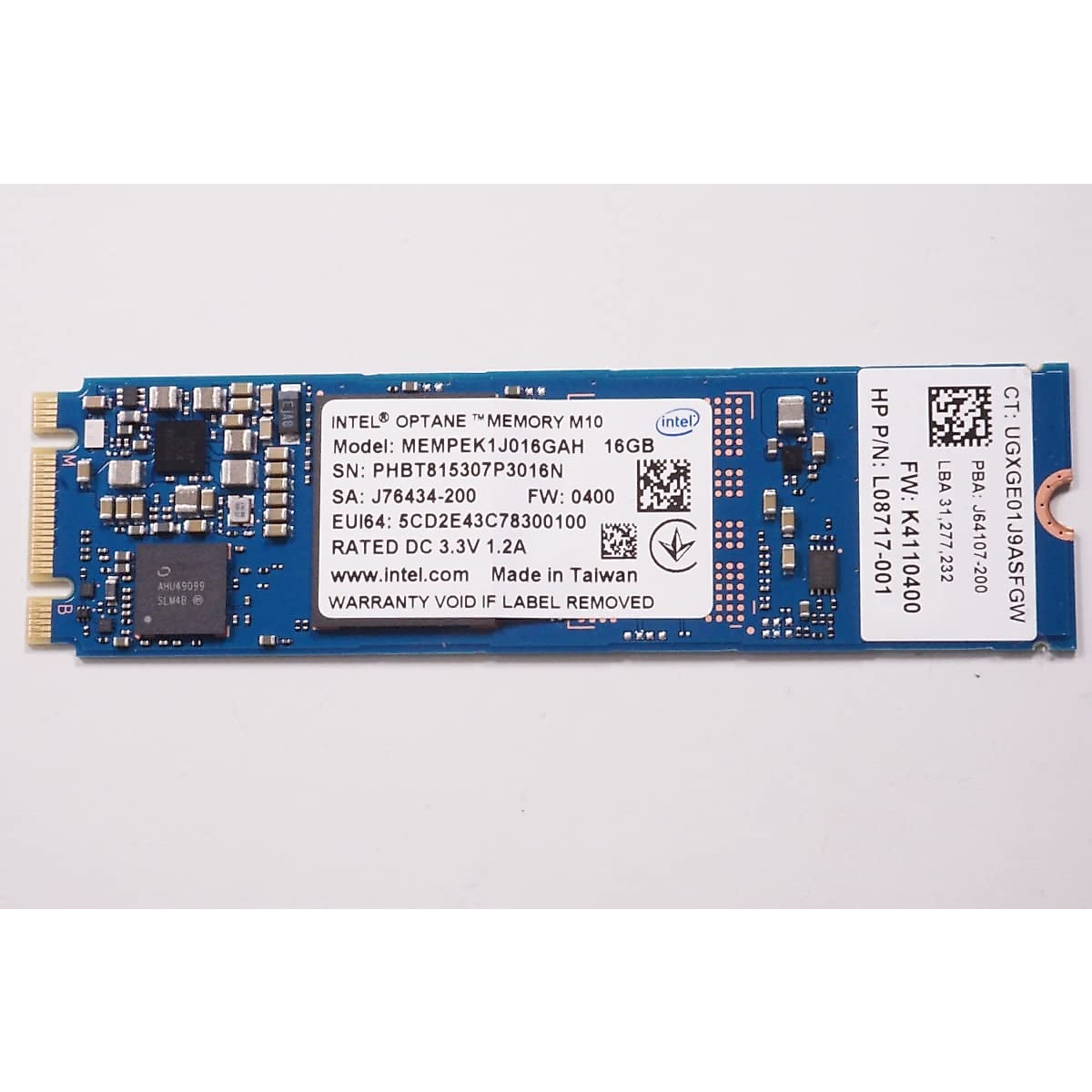 FMB-I Compatible with L20836-001 Replacement for Hp 16gb 2280 Solid State Drive 15-CR0053WM 15-CR0051CL