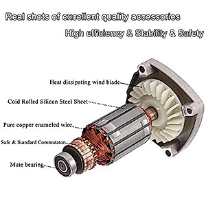 Bizoepro Alumium Power Concrete Vibrators 13000 VPM Electric Concrete Vibrator 850W 3/4 HP Handheld Construction Portable Pencil Concrete Vibrabrater