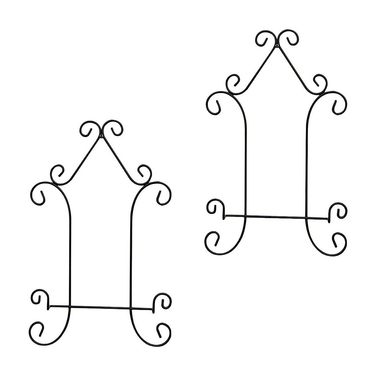 YARNOW 4 Pcs Plate Hangers Plate Holder for Wall Artwork Display Support Canvas Painting Holder Rack Artwork Wall