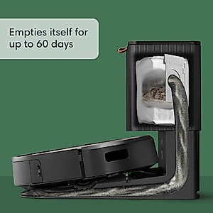 iRobot Roomba j9+ Self-Emptying Robot Vacuum – Powerful Suction, Identifies and Avoids Obstacles Like pet Waste, Sel-Empties for 60 Days, Best for Homes with Pets, Smart Mapping, Works with Alexa​