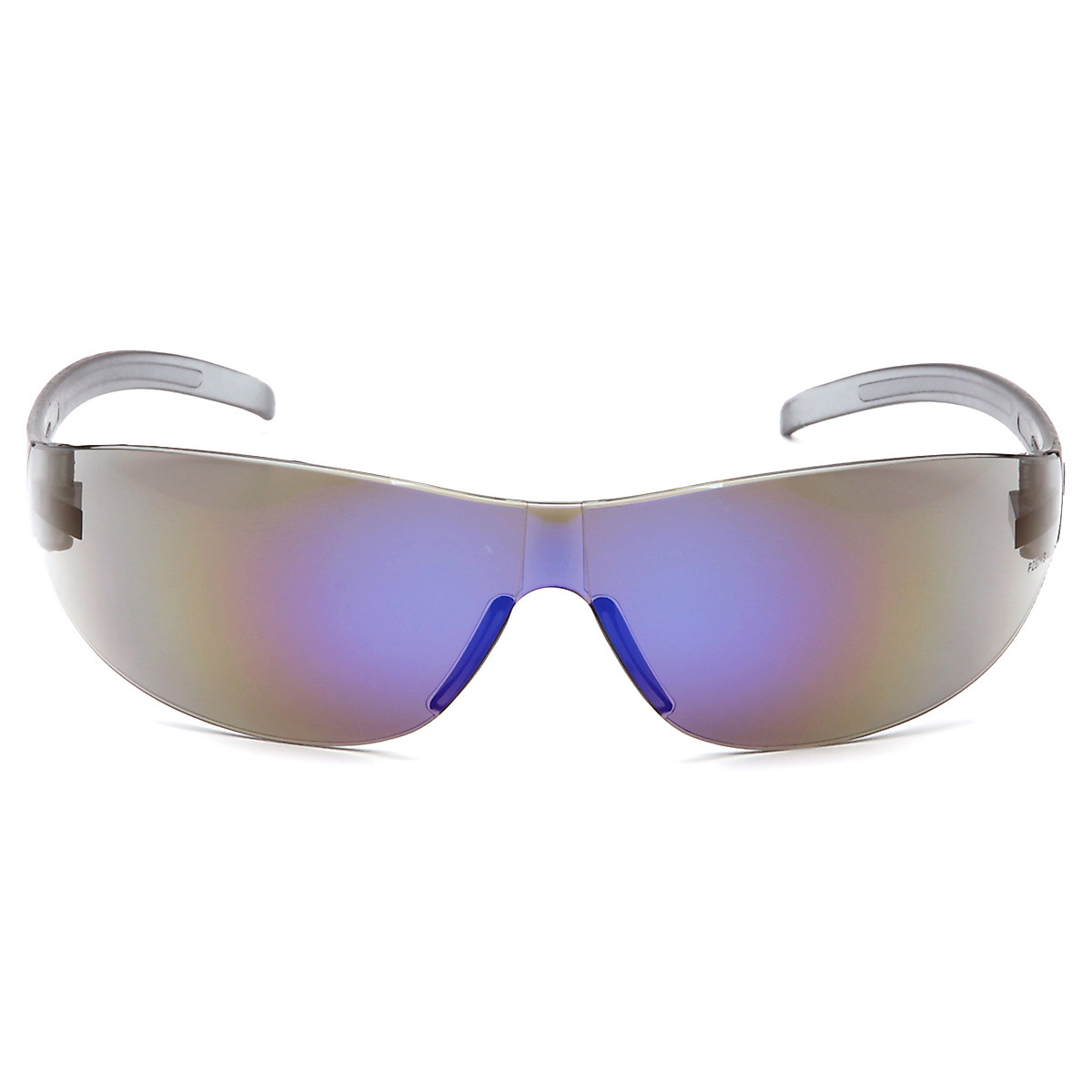 Pyramex Alair Safety Eyewear Blue Mirror Lens Blue Mirror Frame ANSI Z87+