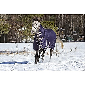 WeatherBeeta ComFiTec Essential Combo Neck Medium, Navy/Silver/Red, 75"