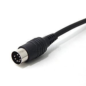 Ancable 3ft 7-Pin Din Male to 3.5mm(1/8in) Stereo Male Replacement Audio Cable Compatible iPod/iPad/iPhone/MP3/PC/TV/Android to Bang & Olufsen B&O, Naim, Quad.Stereo Systems