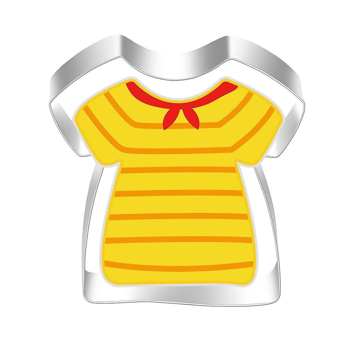 Baby Party Cookie Cutter 7-piece Set, Baby-themed Party Bibs Pacifiers Pushers Bottles Bows Clothes Pants Combination, the Preferred Gift for Babies