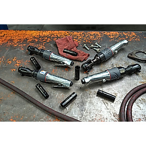 Ingersoll Rand 1077XPA 1/2" Air Ratchet Wrench, 54 ft-lb Torque, 160 RPM
