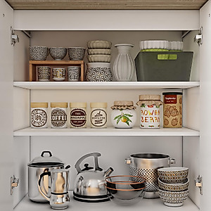 ECACAD 59.1" L Kitchen Island with Lots Storage & Foldable Brown Counter Top, Wood Kitchen Prep Table Stationery Storage Cabinet with Drawers, Shelves & Doors for Dining Room, Brown & White