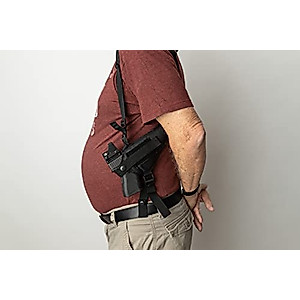 Holster Chicks LLC Optical GENERIC Manufactured Gun Holster Shoulder FITS KELTEC PMR 30 4.3" BRL Glock 17 19 20 21 22 23 26 28 30 31 32 33 36 38 39 30 32 RED DOT 5