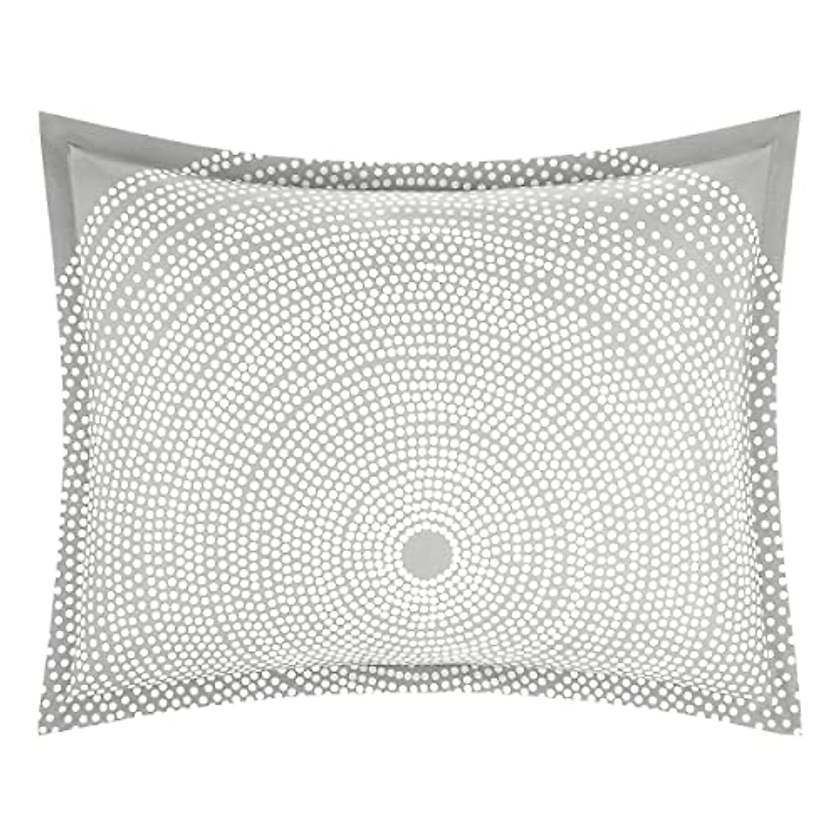 Marimekko - Queen Comforter Set, Smooth Cotton Percale Bedding with Matching Shams, Medium Weight Home Decor (Fokus Grey, Queen)